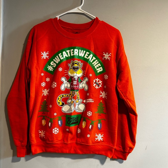 Cheetos | Shirts | Cheetos Sweater Weather Sweatshirt Holiday | Poshmark